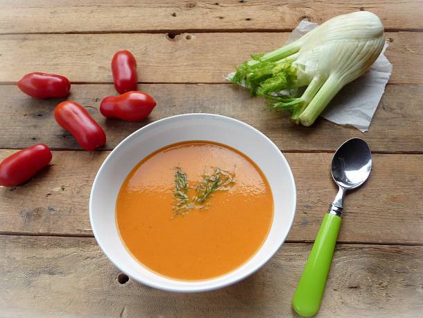 Édesköményes paradicsomleves - Recept | Femina