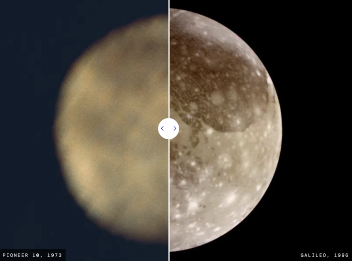 Index - Tudomány - Akkorára nőtt a Jupiter holdja, hogy még a Merkúr is ...