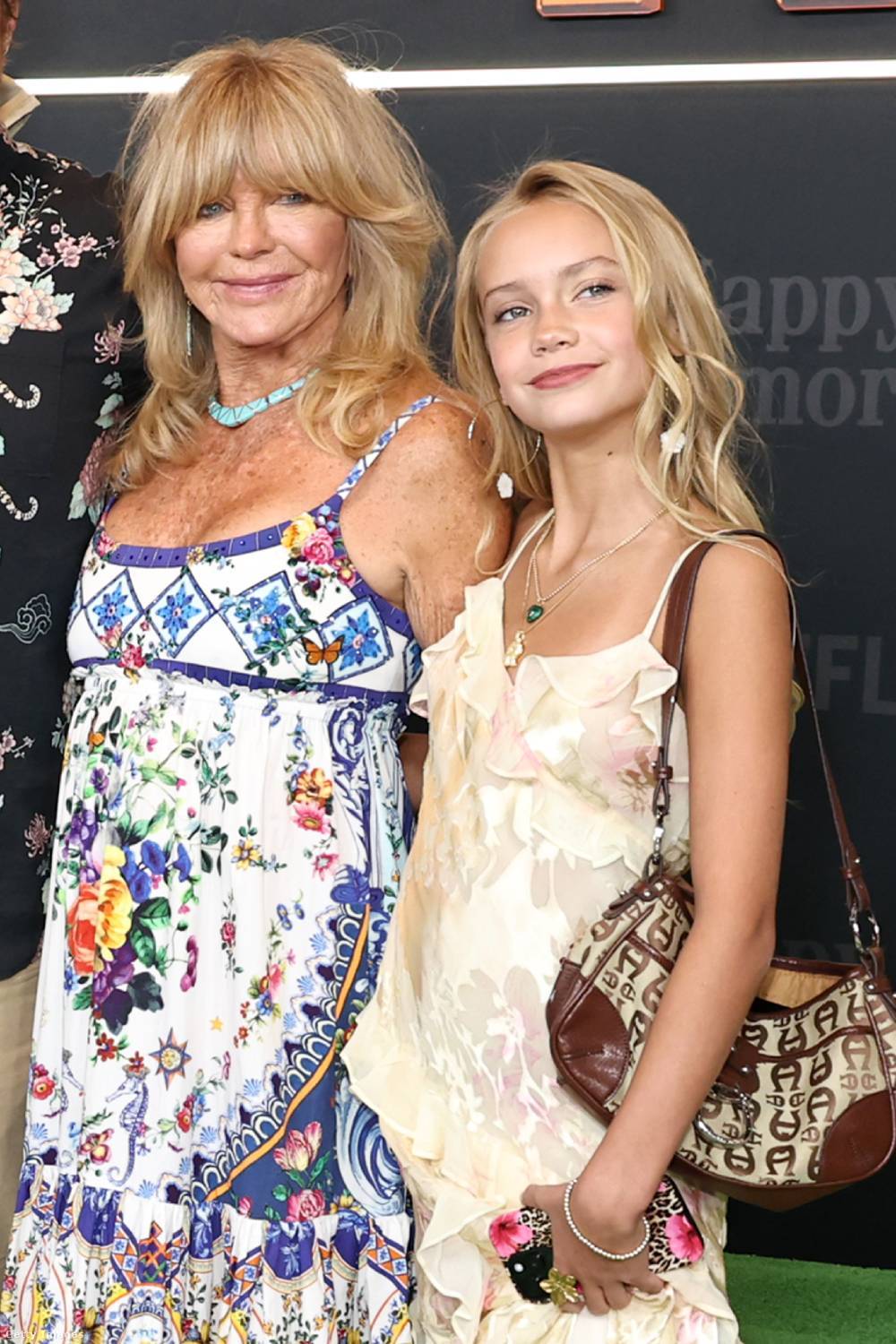 Goldie Hawn unokájával pózolt a vörös szőnyegen: a 12 éves Rio ...