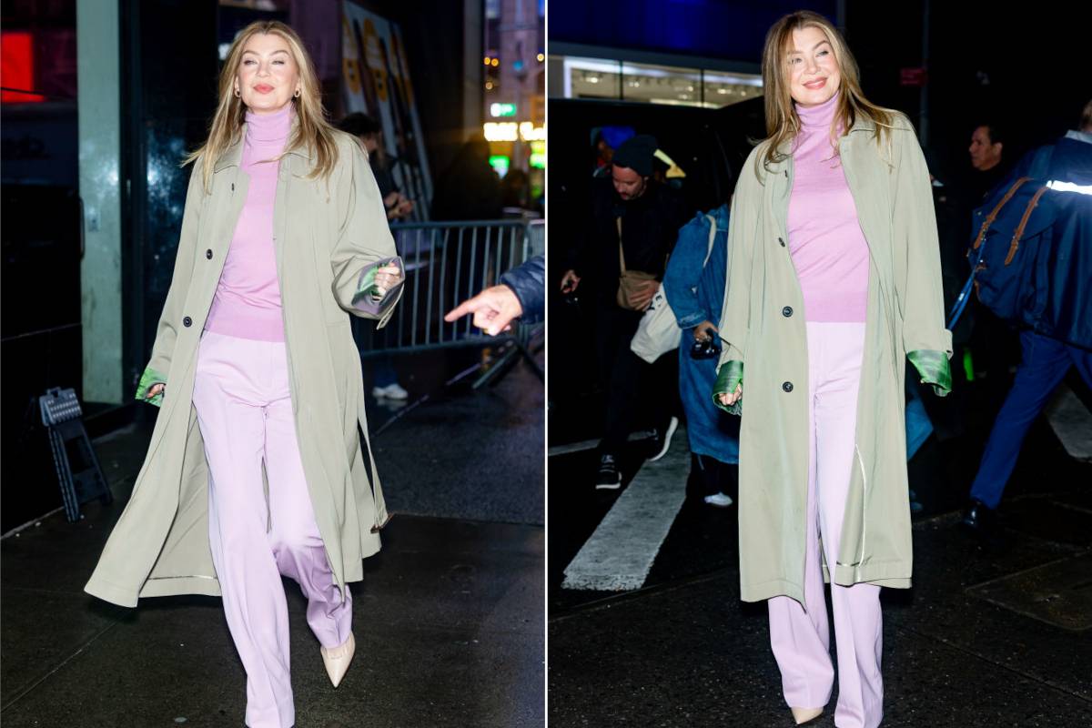 Az 55 éves Ellen Pompeo kimaxolta a pasztellszínek trendjét: ilyen ...