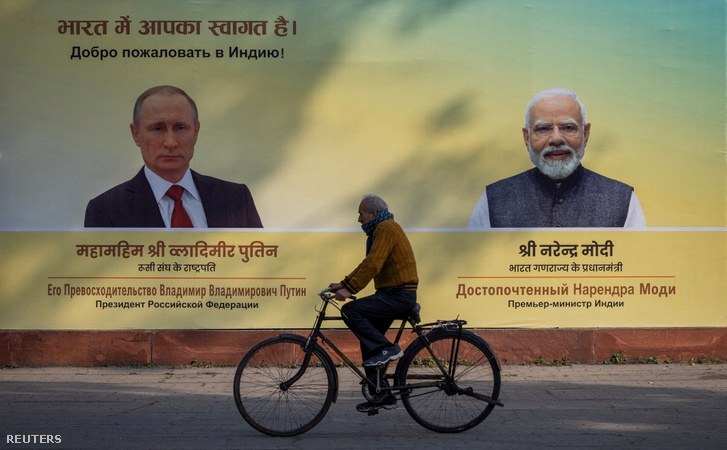 Index - Külföld - Putyin Indiából üzent: A Donbaszt mindenképpen elvisszük!