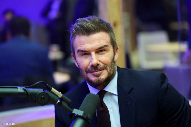Index - FOMO - David Beckham szokatlan arcát mutatta Davosban, nem múlt ...