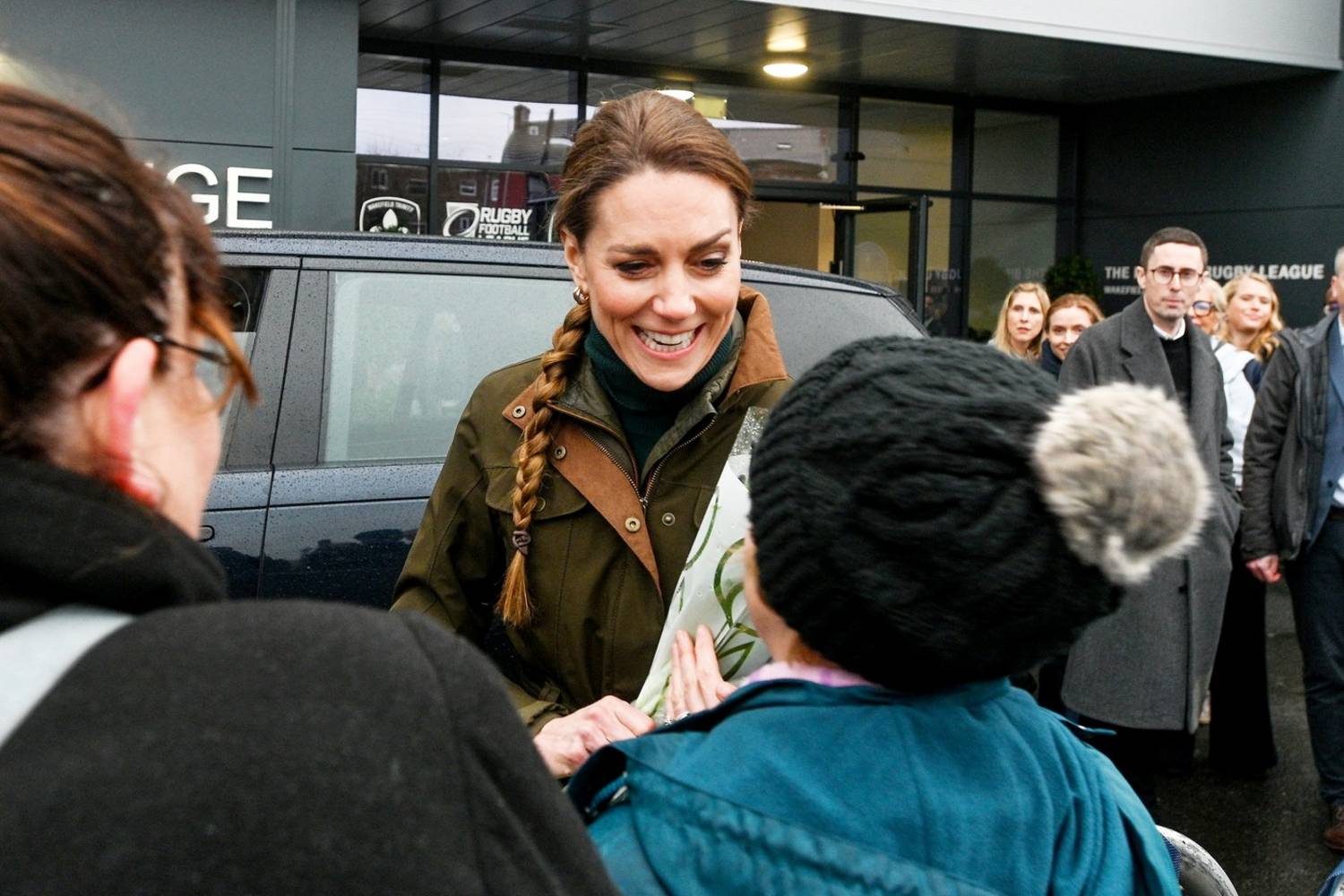 Katalin hercegnét így még nem láthattuk: befonott hajjal lépett a ...