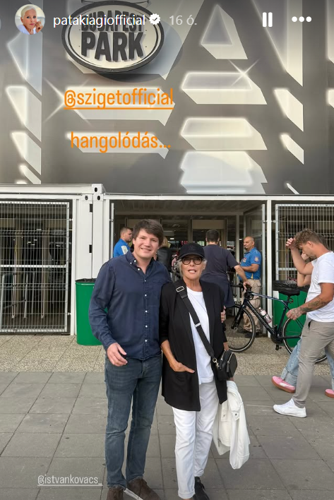 Pataki Ági egyetlen fia ritka fotón: a 34 éves Istvánból hihetetlenül ...
